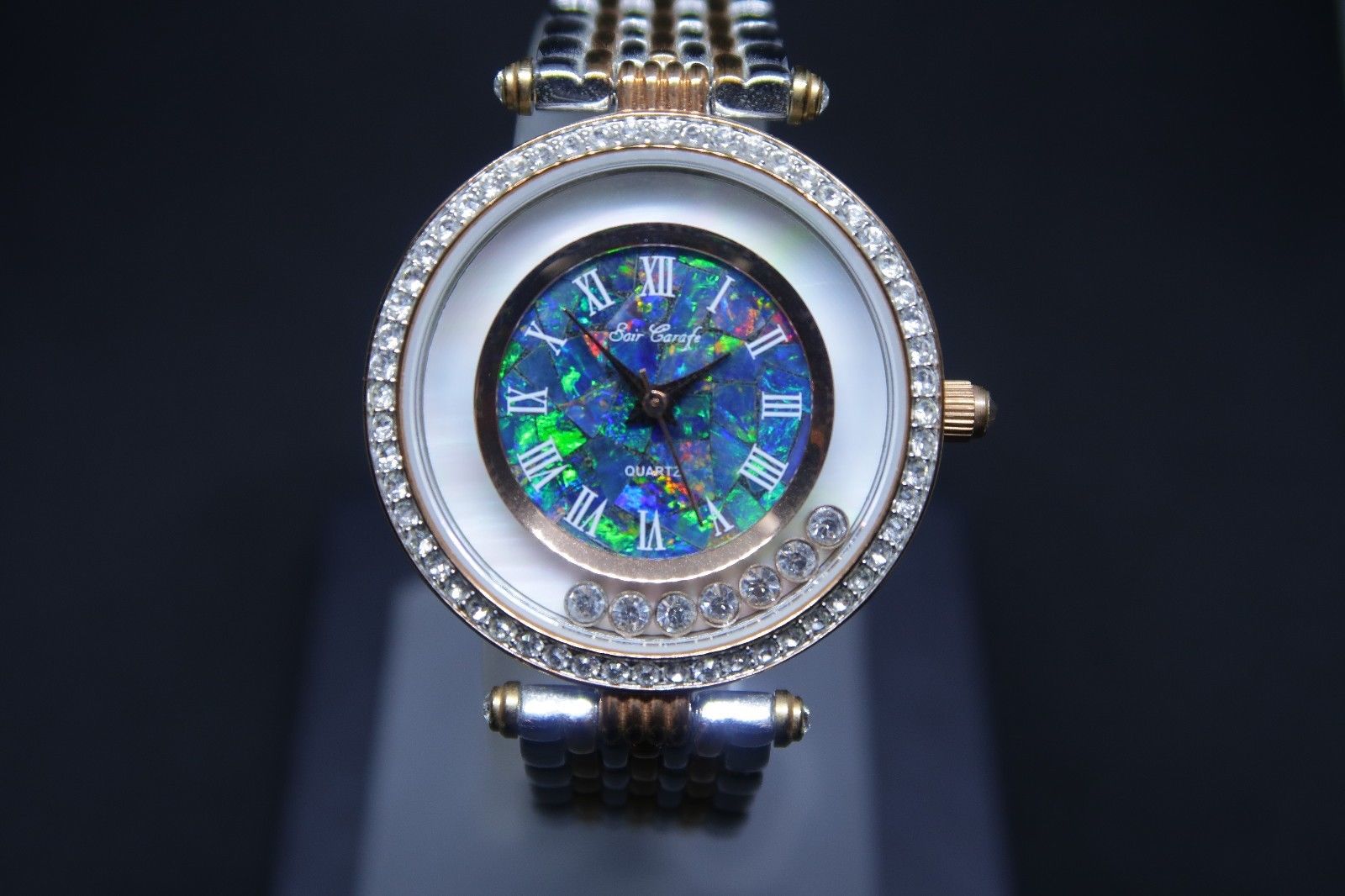 Australian Opal Mosaic Face Dress Watch Unisex – aopal